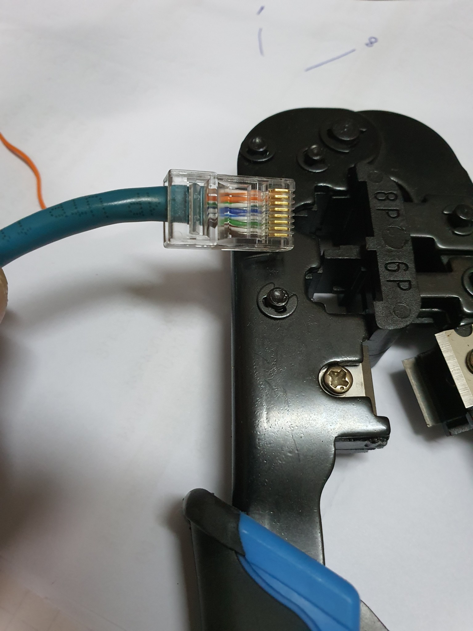 About STP/UTP cable, RJ45 connector and how to crimp RJ45 connector to ...